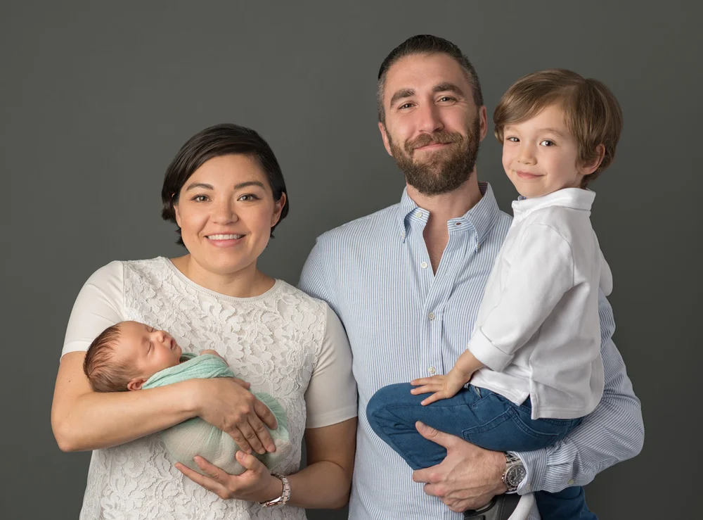 Studio Family Portraits Newborn