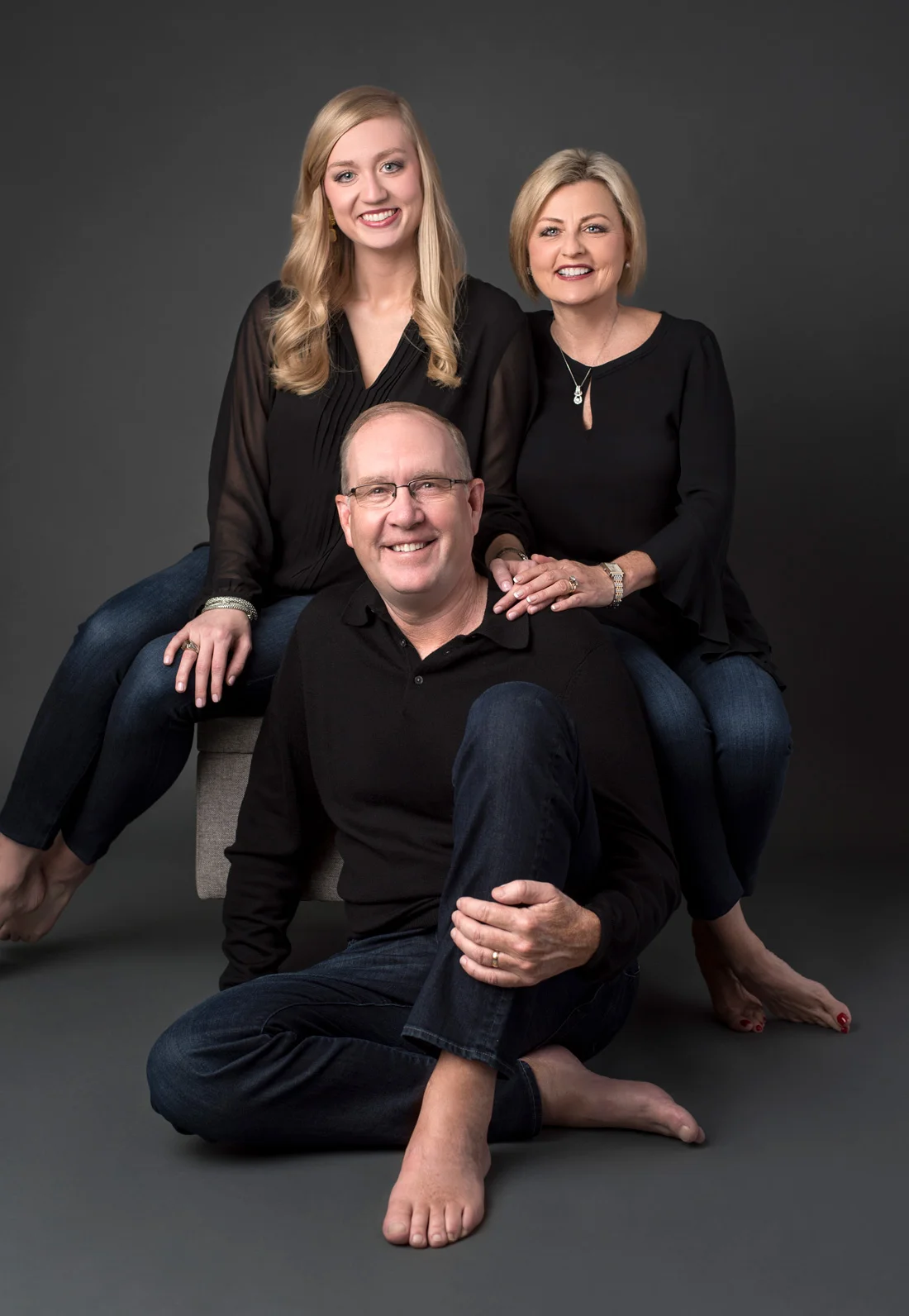Three's Company: A Heights Family Portrait — The Shelby Studio