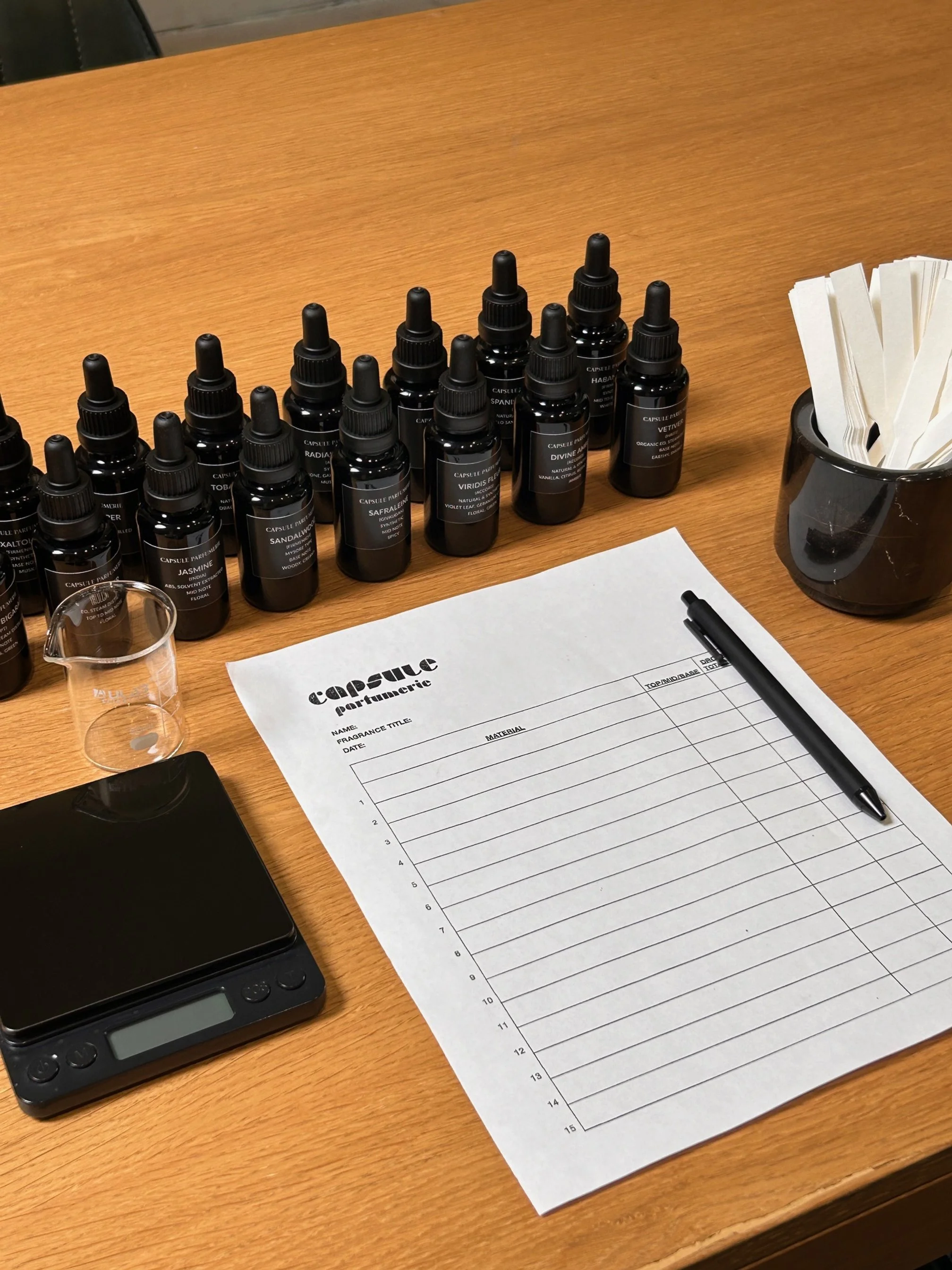 Workshops | CAPSULE PARFUMERIE