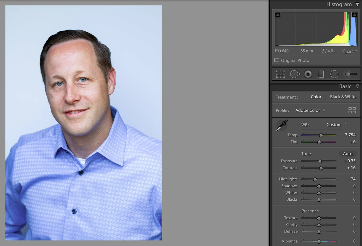 Headshot Retouching: Before and After — Chris Korsak Photography