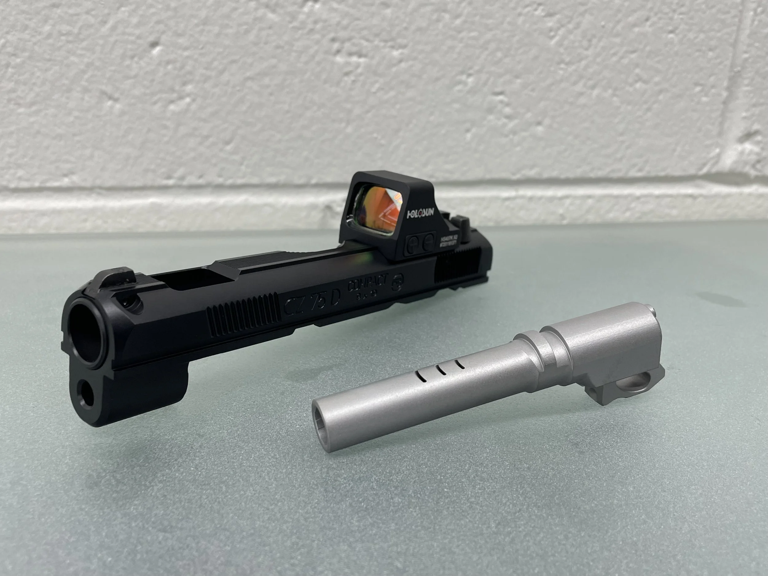 CZ 75/P01 - Barrel Porting Service — North Carolina EngraversNCEngravers