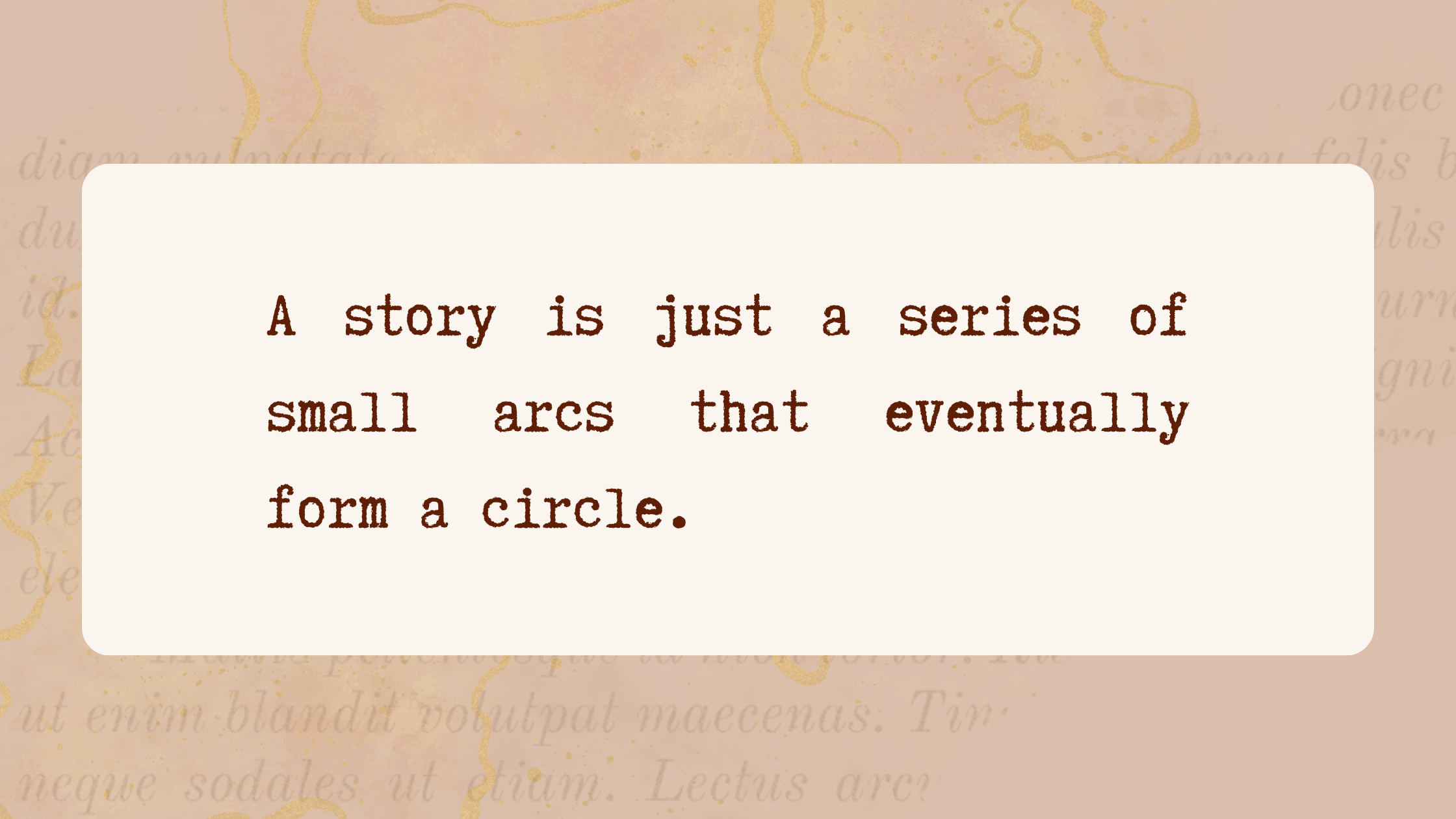How Do You Write a Great Scene? — The Narrative ARC
