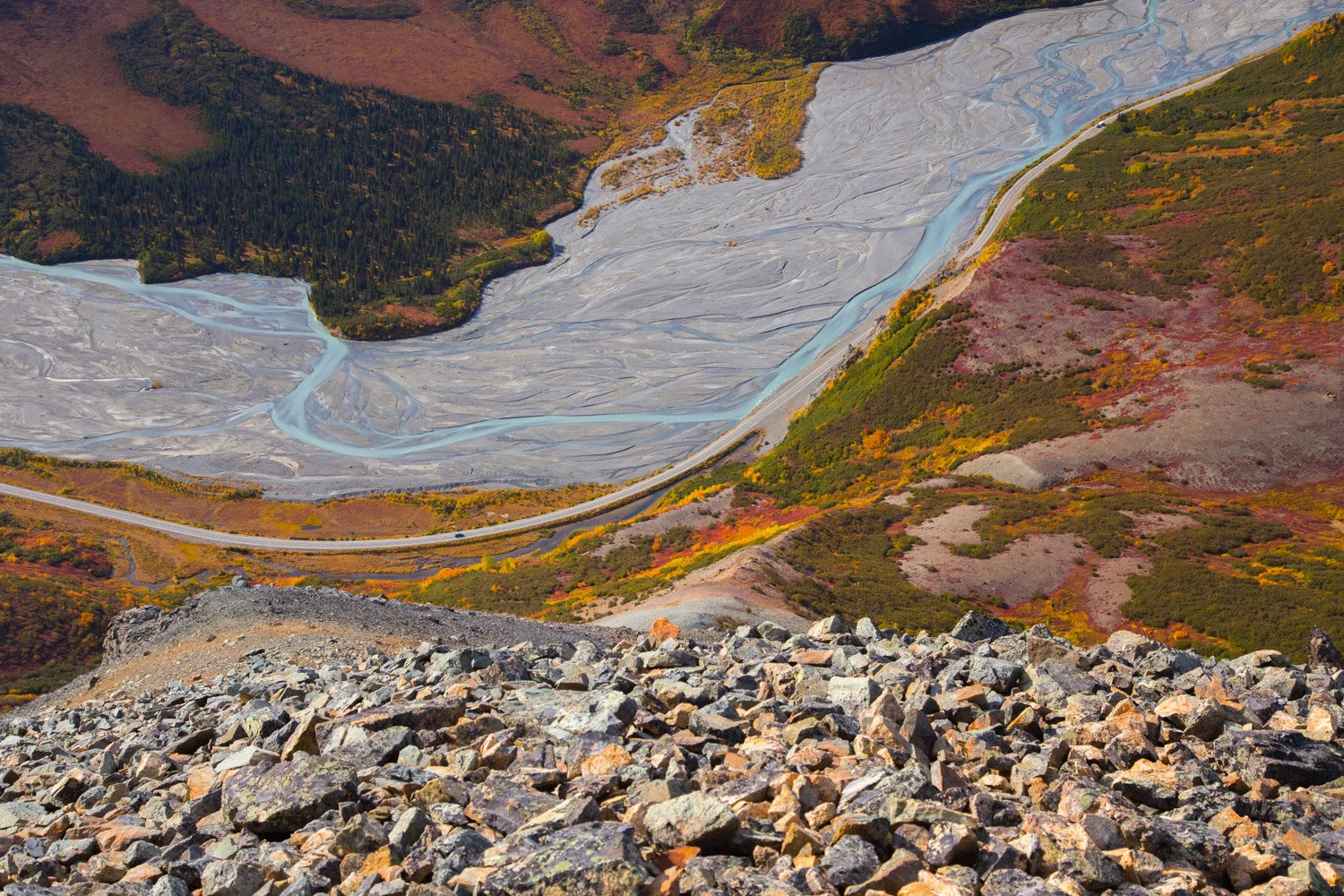 Rainbow Ridge - Black Rapids Tours — Steven Miley Photography