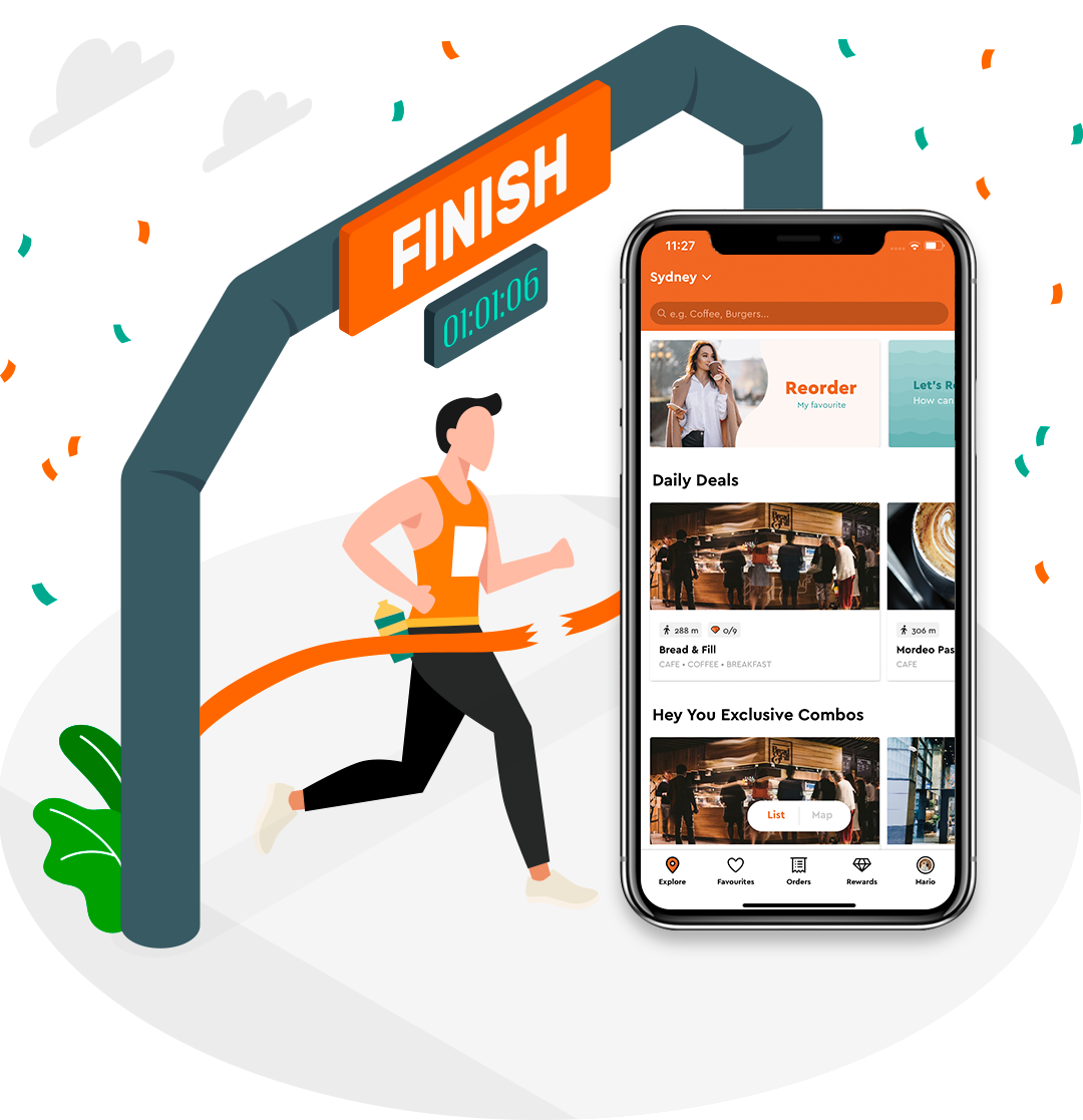 Conquer the City to Surf: Refuel with Exclusive Hey You App Offers on ...