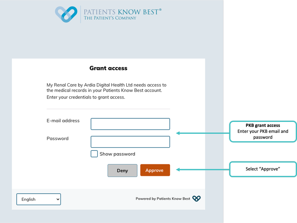 PKB partnership — MyRenalCare