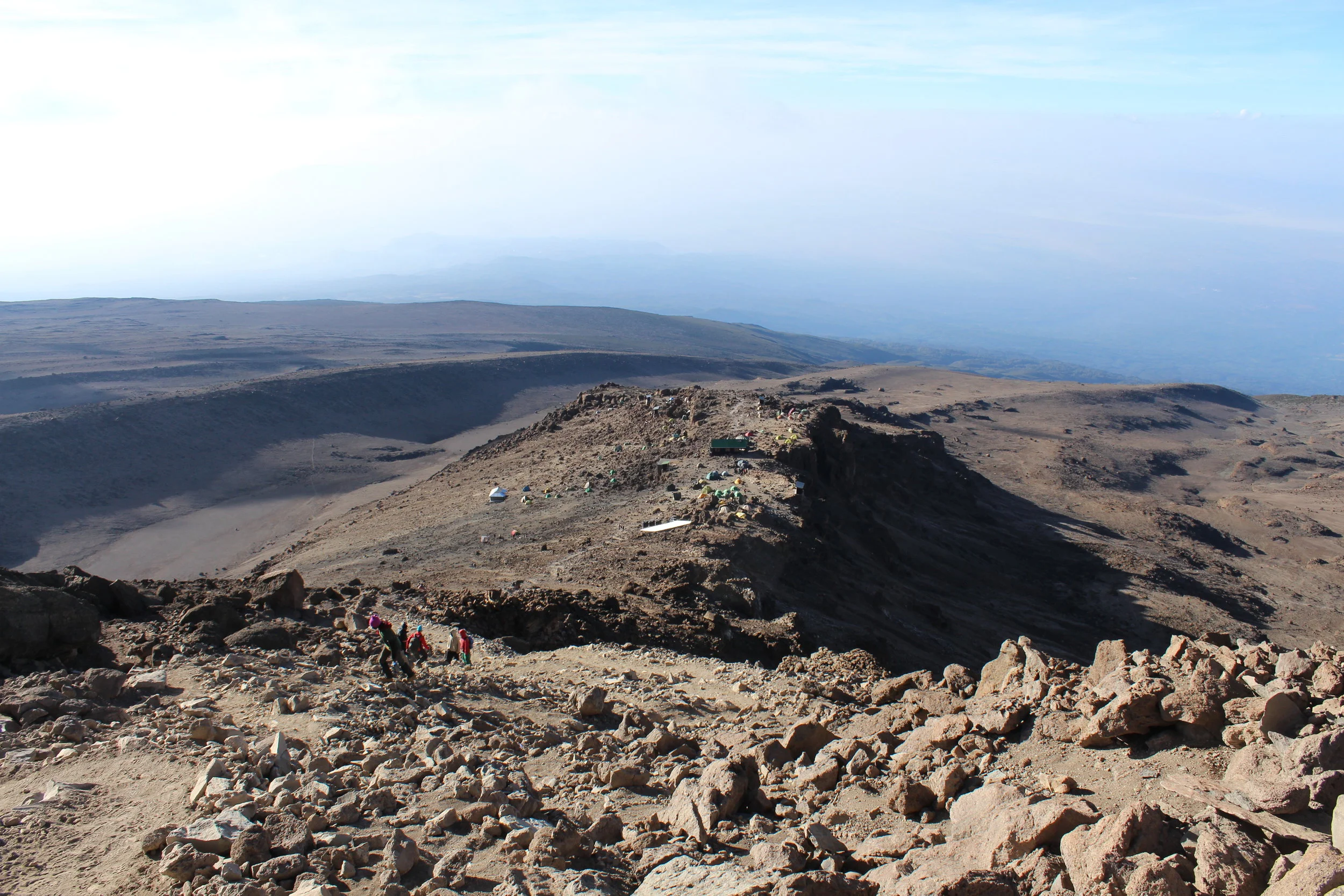 Mount Kilimanjaro Day 6 - Barafu Camp to Uruhu Peak to Crater Camp ...