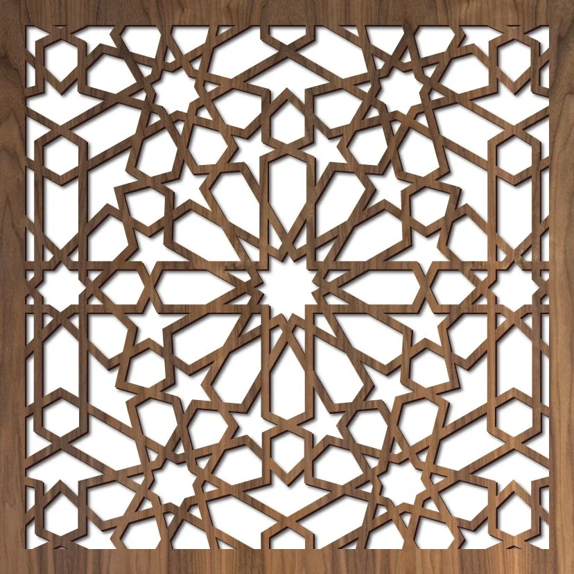 Medina Laser Cut Pattern — Lightwave Laser