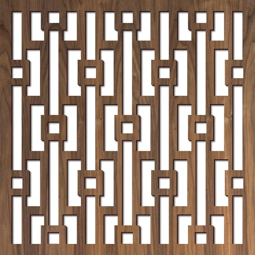 Mod Geometric Laser Cut Pattern — Lightwave Laser