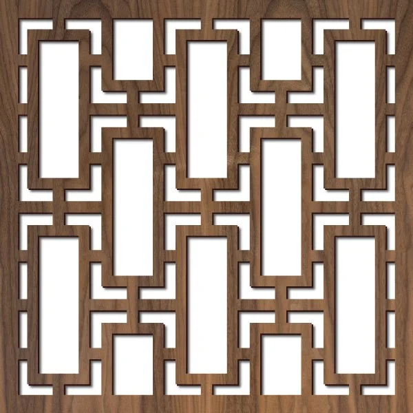 Rectangular Lattice Laser Cut Pattern — Lightwave Laser