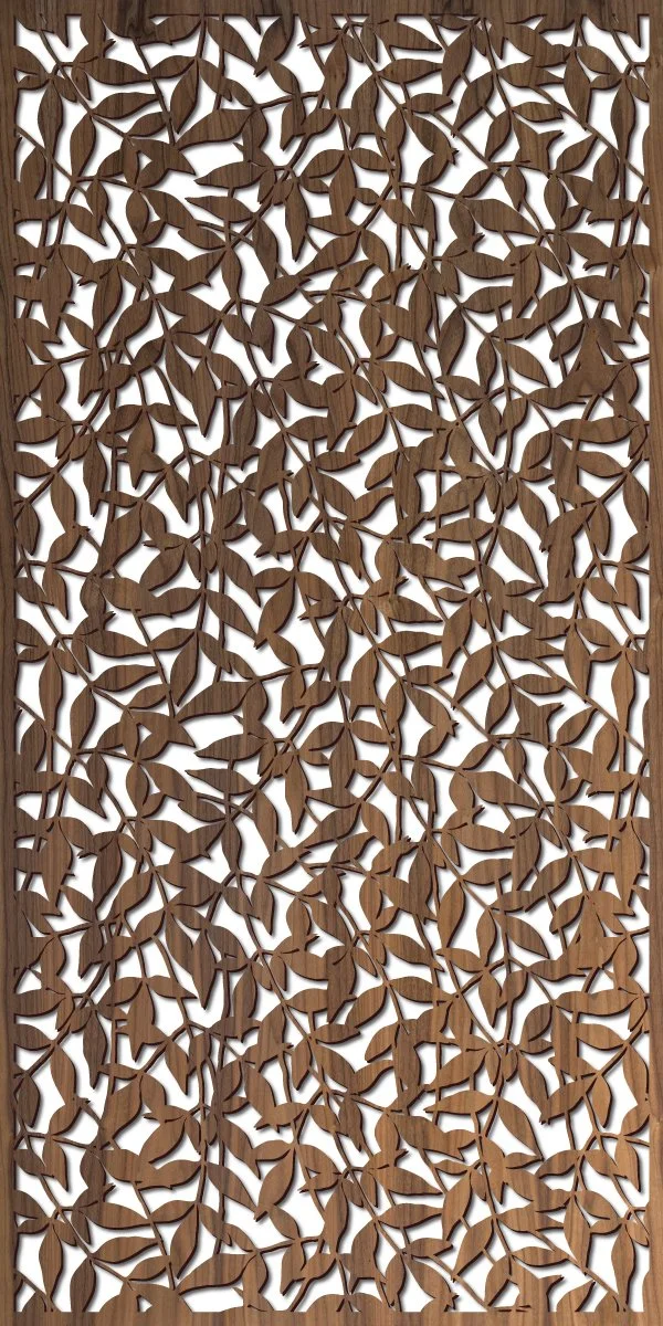 Heavenly Bamboo Laser Cut Pattern — Lightwave Laser