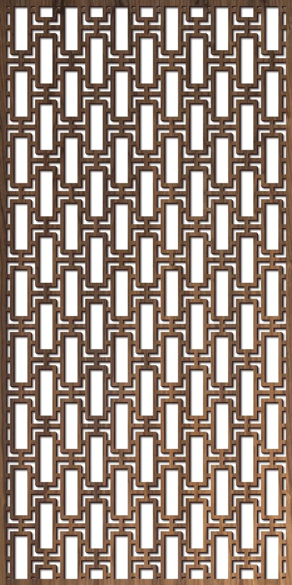 Rectangular Lattice Laser Cut Pattern — Lightwave Laser