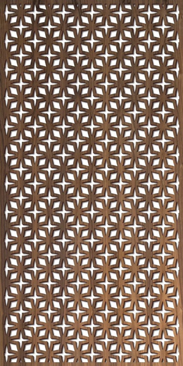 Rota Star Laser Cut Pattern — Lightwave Laser