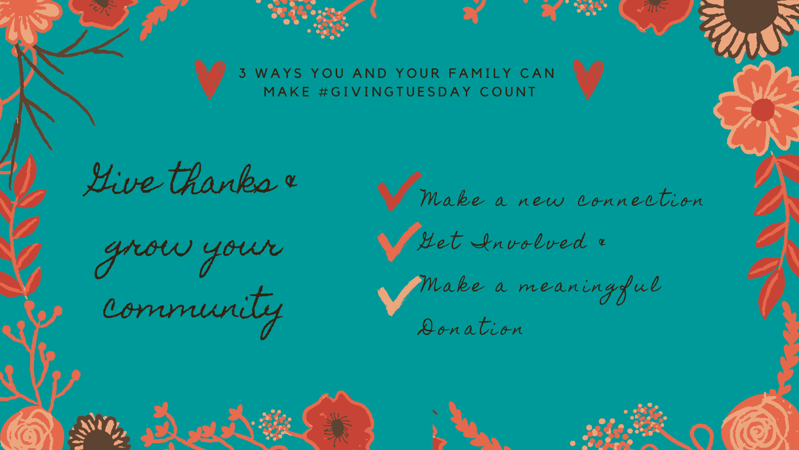 3 ways to give thanks and give back while building community — Triangle ...