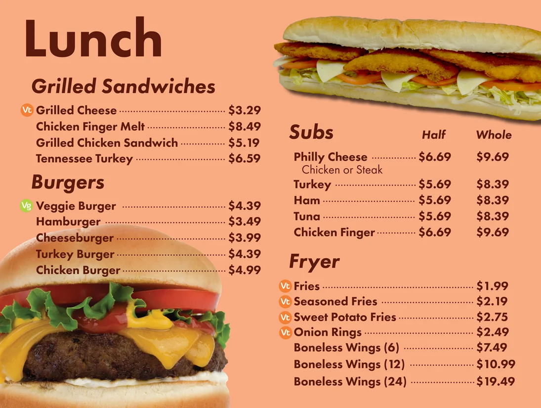 UB Menu Boards — Mitch Krumm