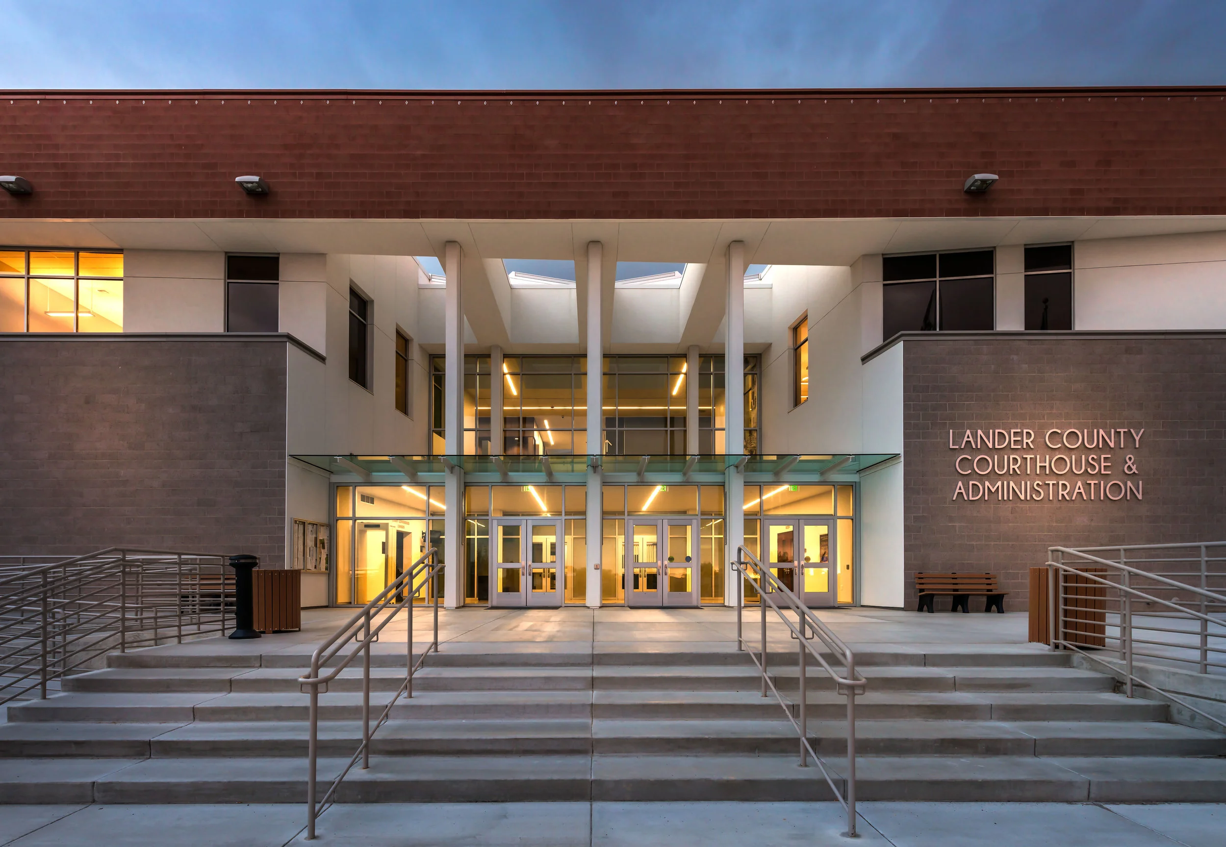LANDER COUNTY COURTHOUSE / BATTLE MOUNTAIN, NV — Van Woert Bigotti ...
