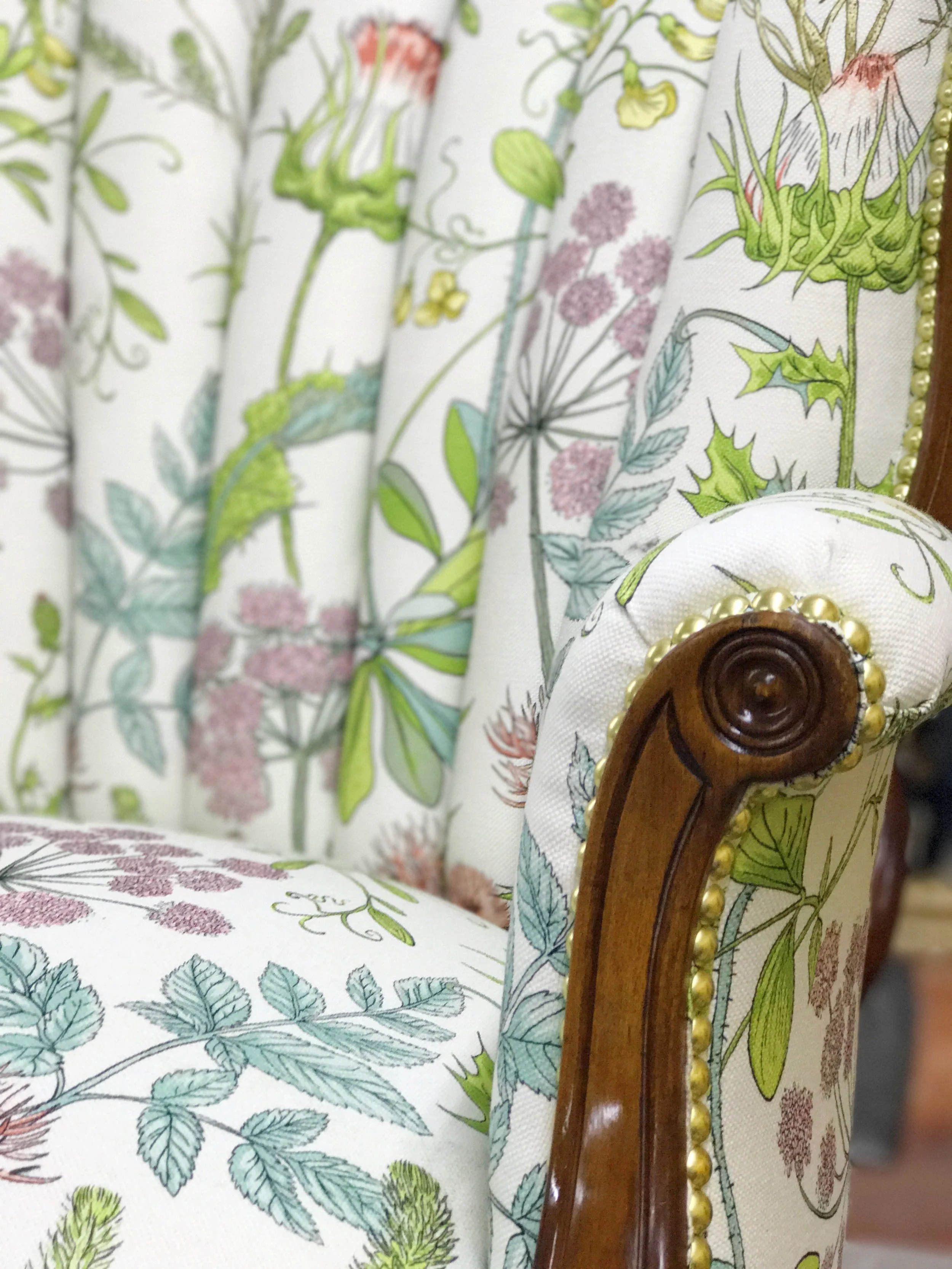 Aby's Upholstery — Print Matters: Chintz