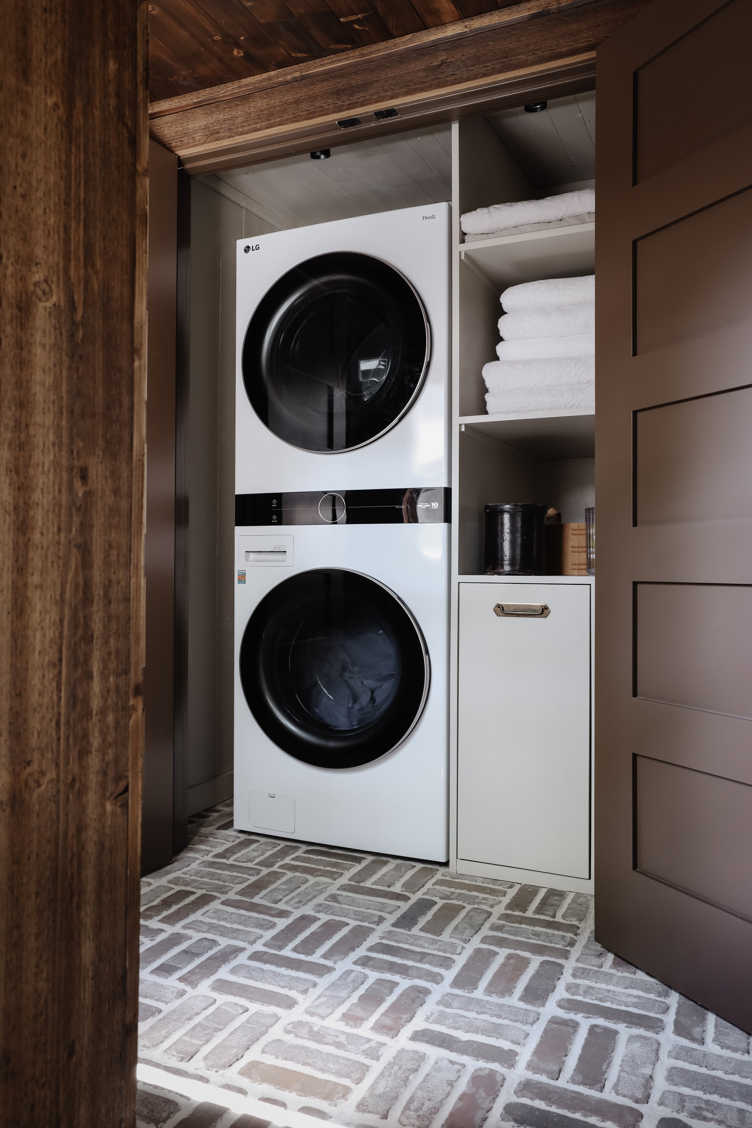 Our Laundry Closet Interior Makeover Reveal - Nadine Stay