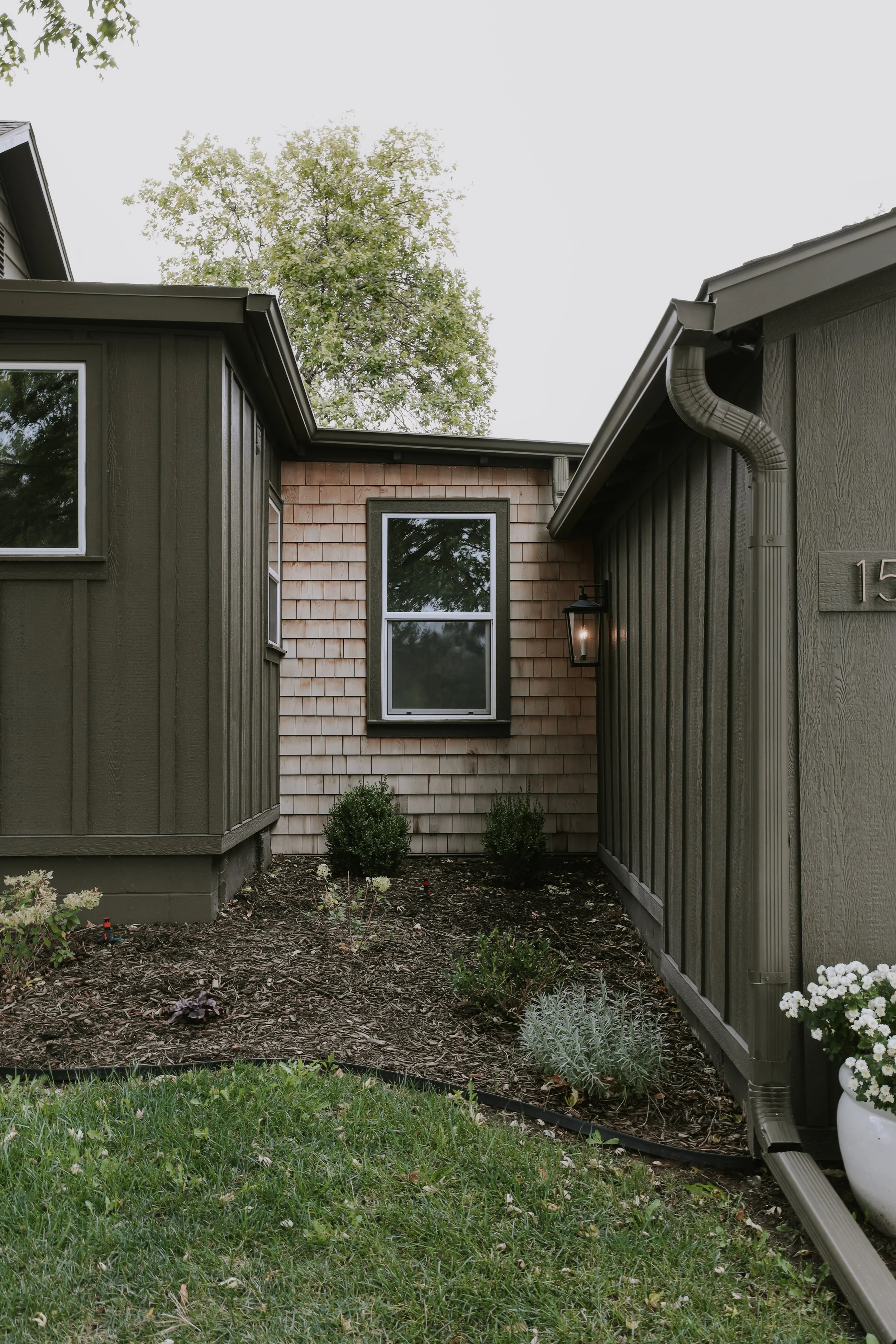 See How Much Our Cedar Shake Siding Color Has Changed After 3 Years ...