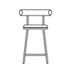 Bitsi - Cafe Chair - Bar & Counter Stools | Division Twelve — Division ...