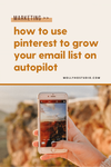 Why Pinterest Is The Best Way To Build + Grow Your Email List in 2020 ...