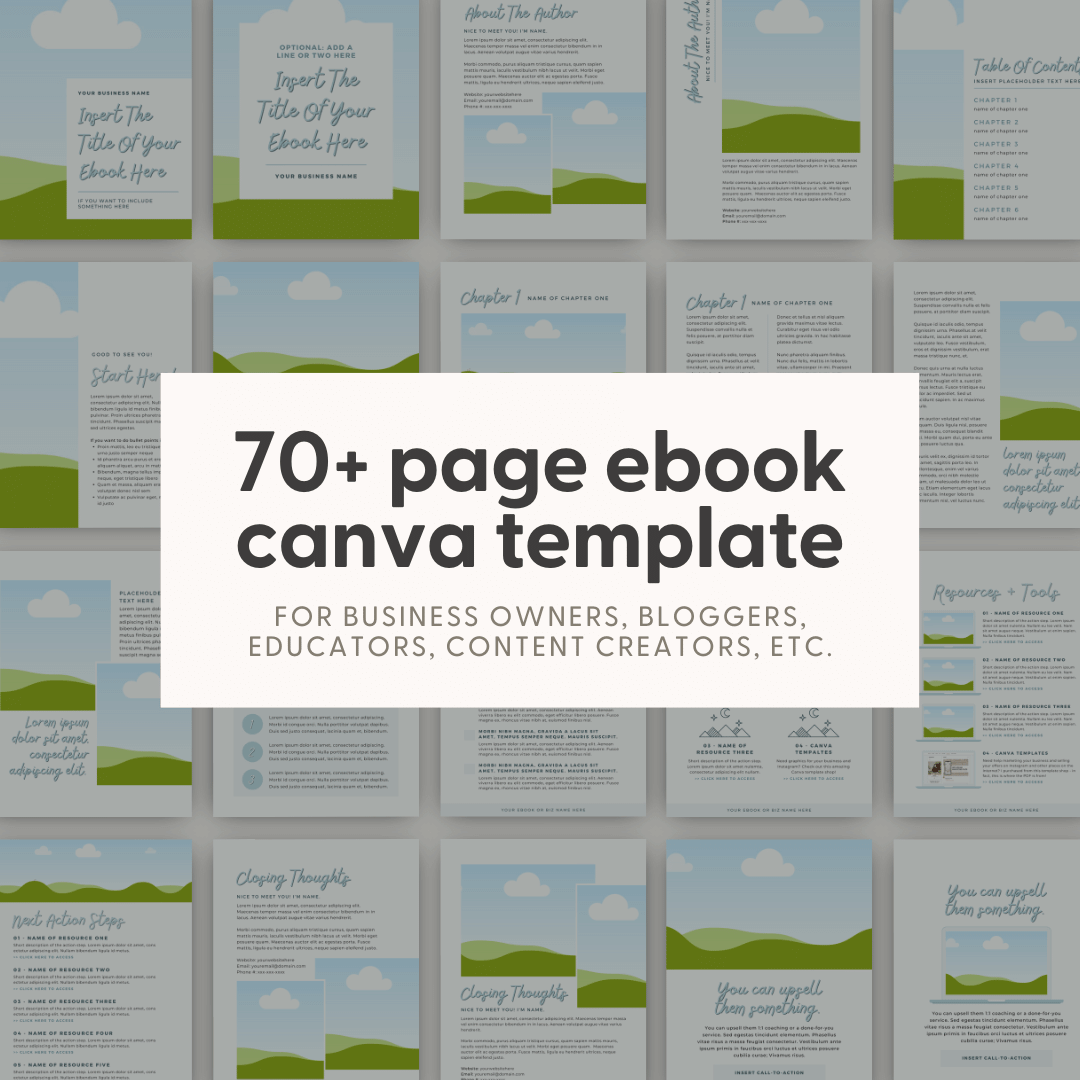 Ebook Template Powerpoint