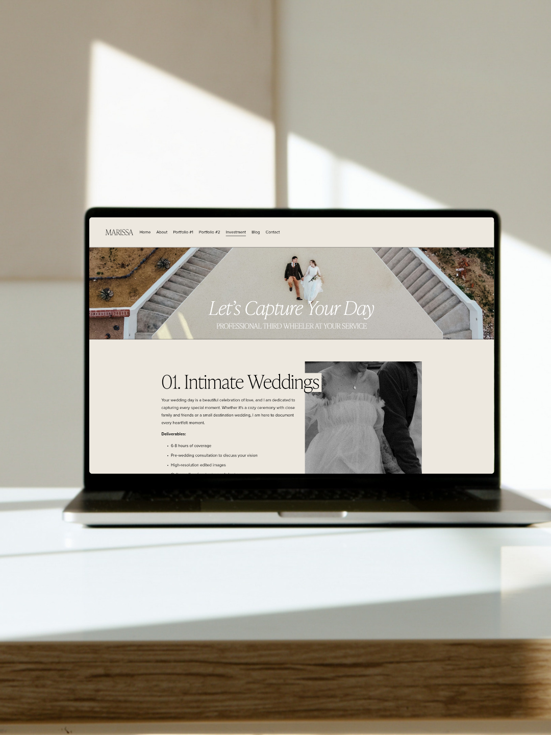 Marissa | Squarespace 7.1 Website Template — molly ho studio
