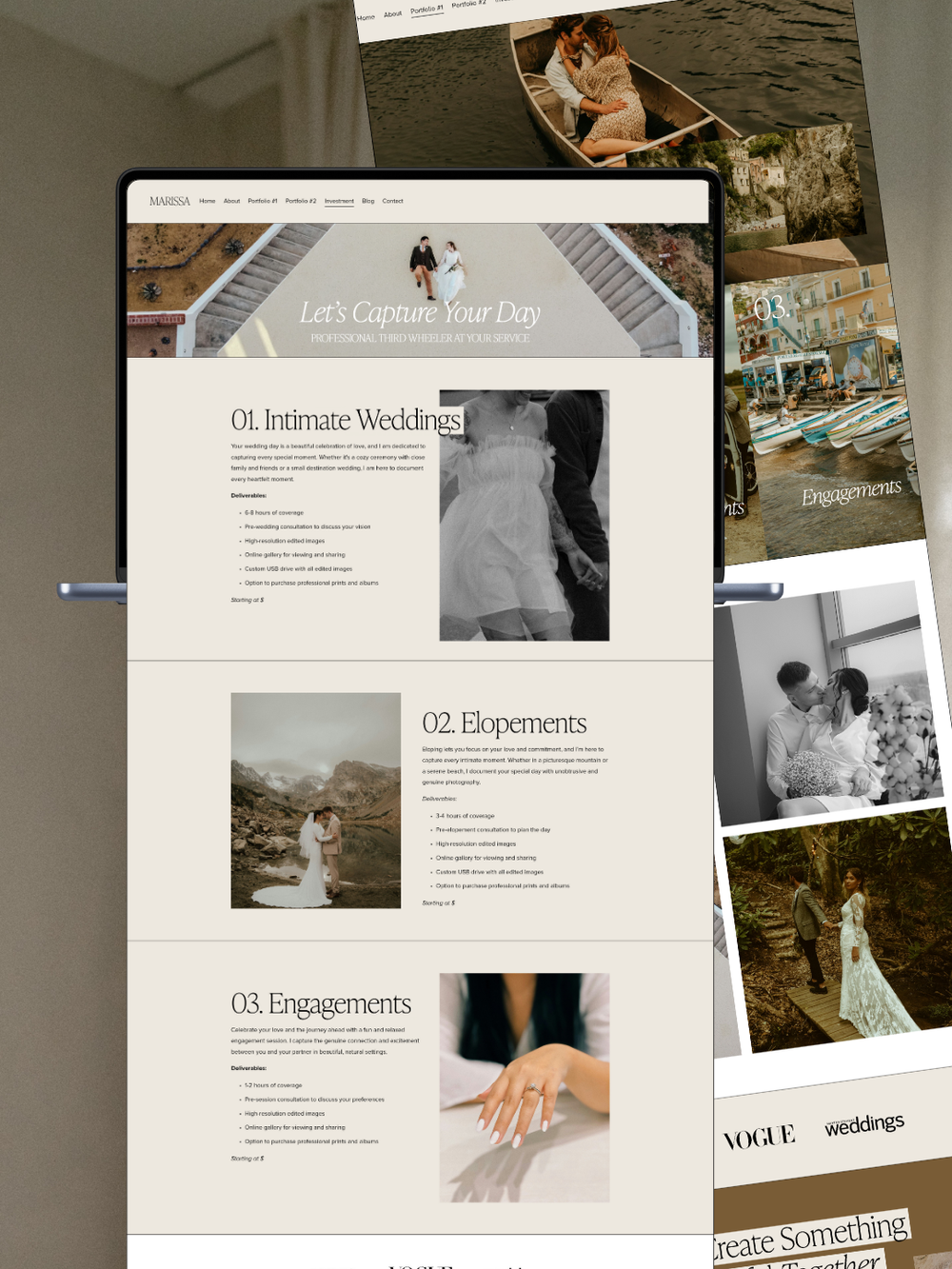 Marissa | Squarespace 7.1 Website Template — molly ho studio