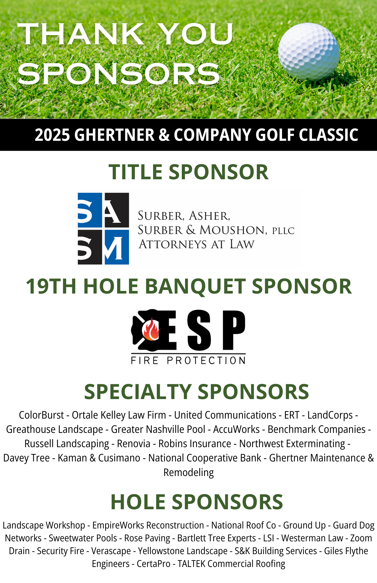 Golf Classic Brings Board Members, Vendors Together for Day on the ...