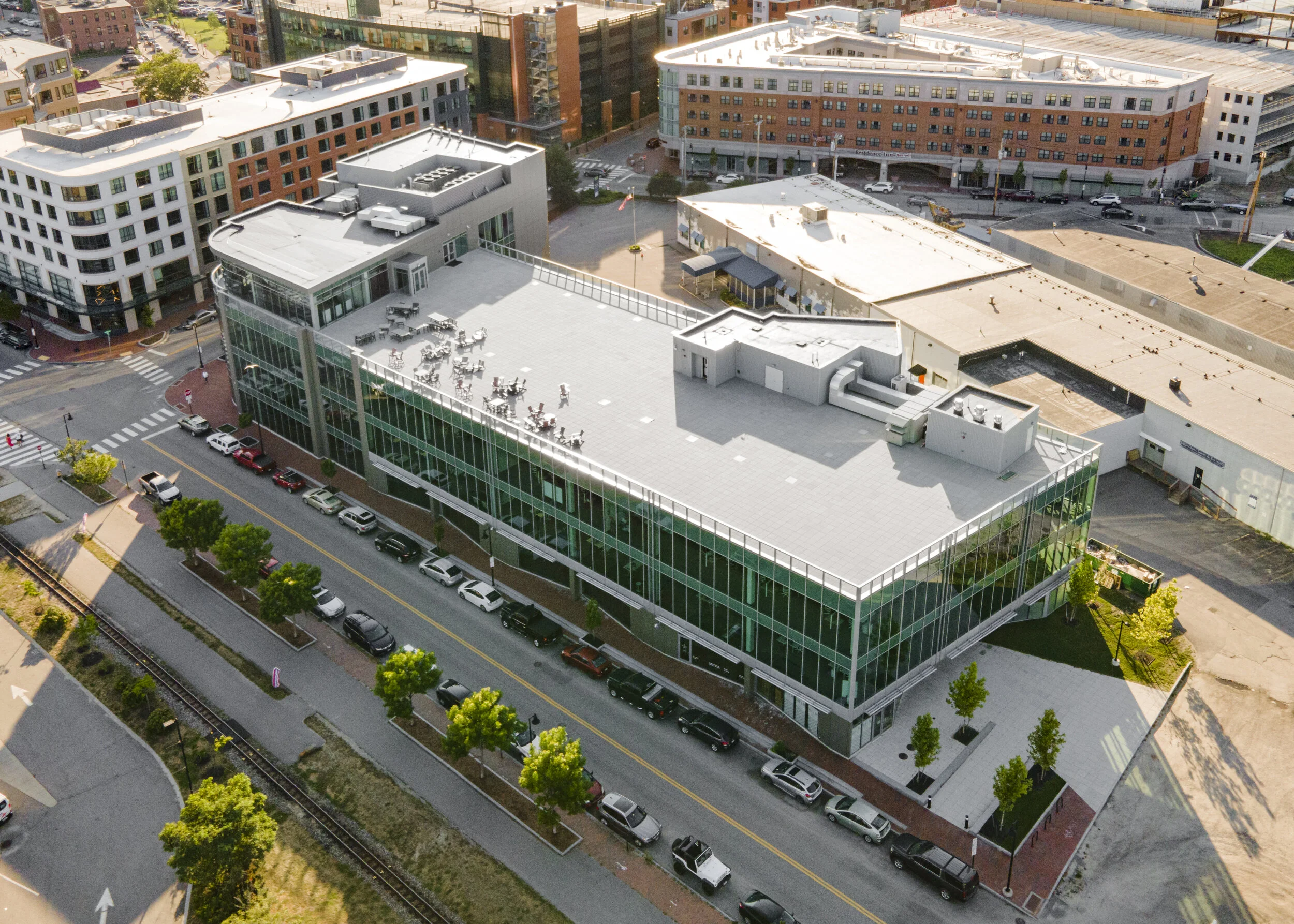 WEX Building — Metro Walls | Commercial Framing, Drywall & Acoustical