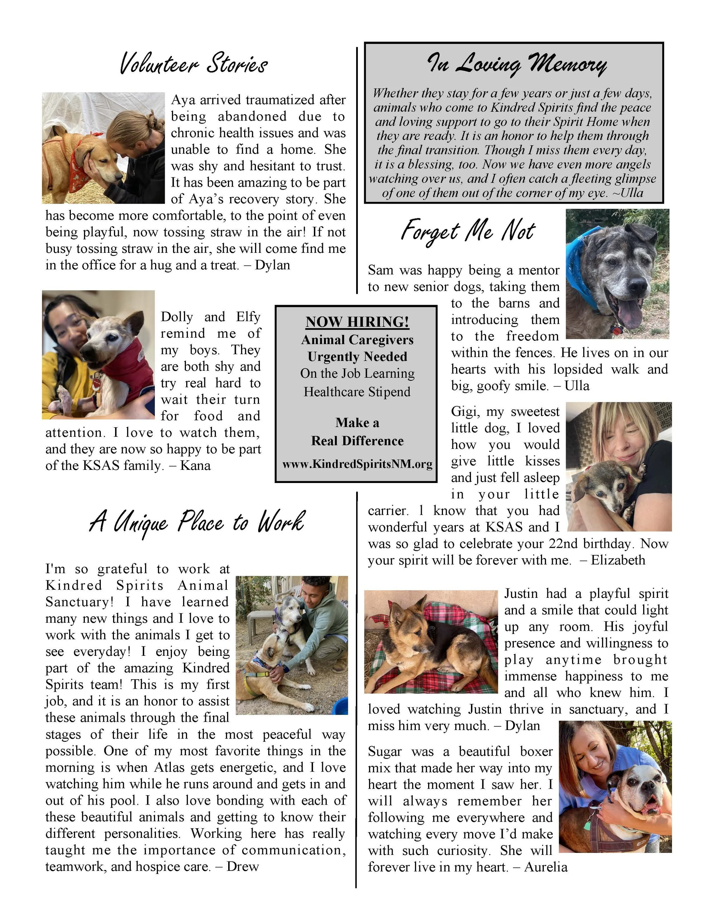 Kindred Spirits Animal Sanctuary