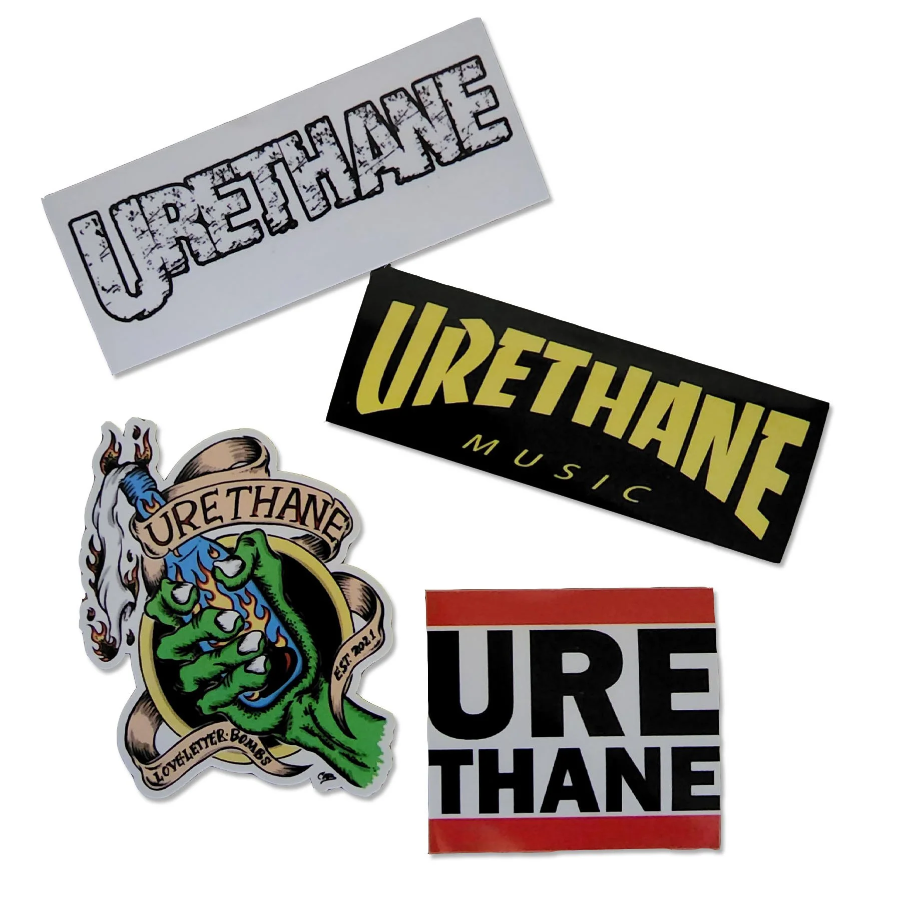 Urethane Stickers — STUPID RAD MERCH CO.