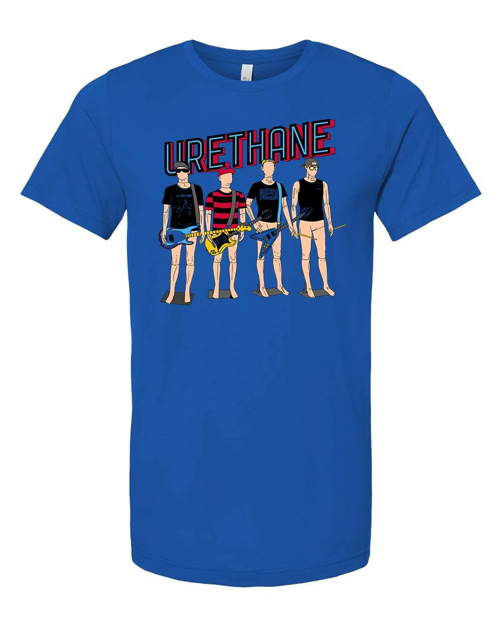 Urethane "Band" T-Shirt — STUPID RAD MERCH CO.