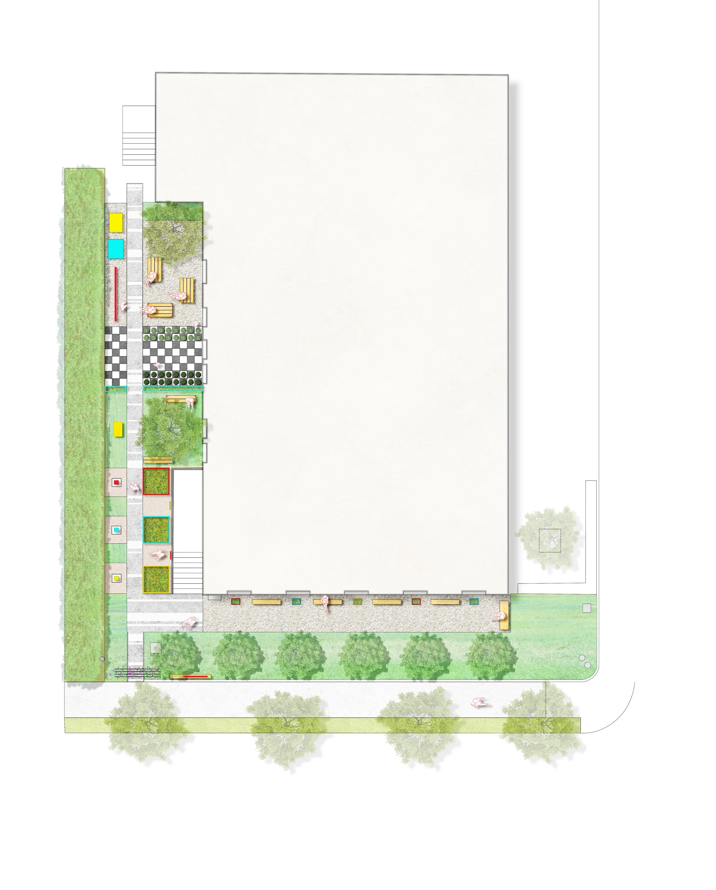 PROVIDENCE COMMUNITY LIBRARY GARDEN — Design Under Sky
