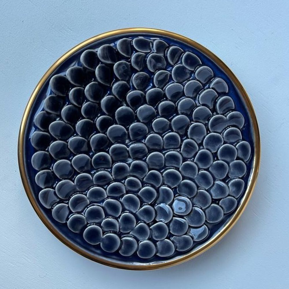 Natural porcelain Flow pair — Fenella Elms