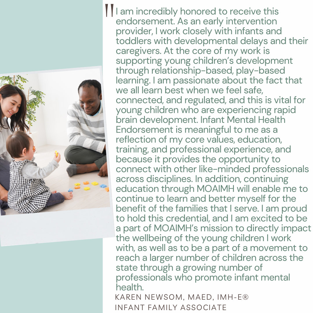 Infant Mental Health Endorsement — MOAIMH-EC