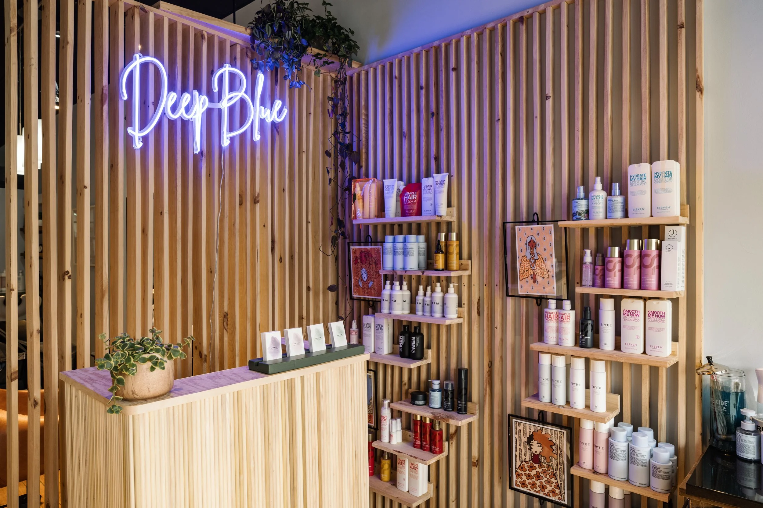 DEEP BLUE HAIR STUDIO