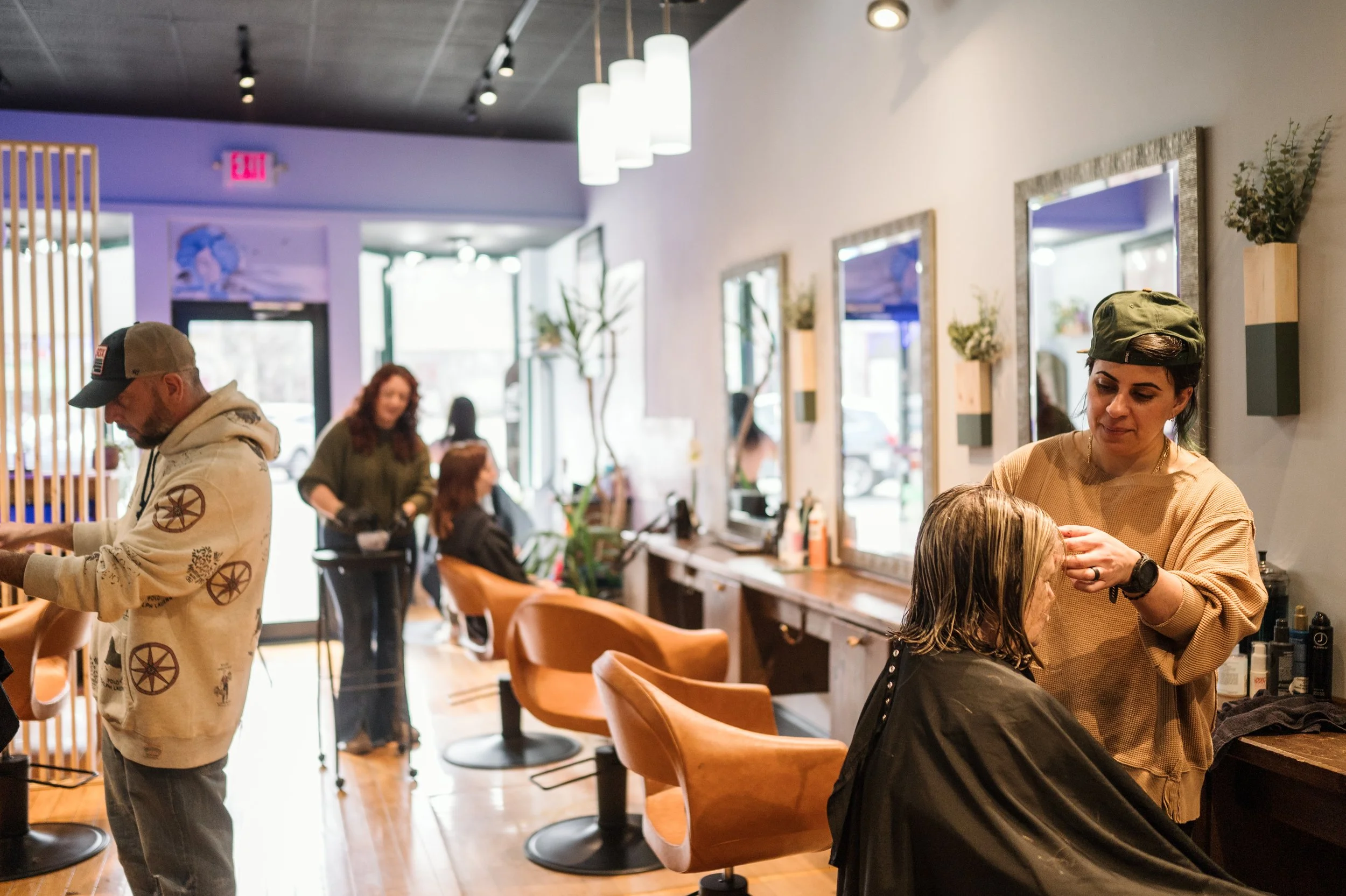 DEEP BLUE HAIR STUDIO