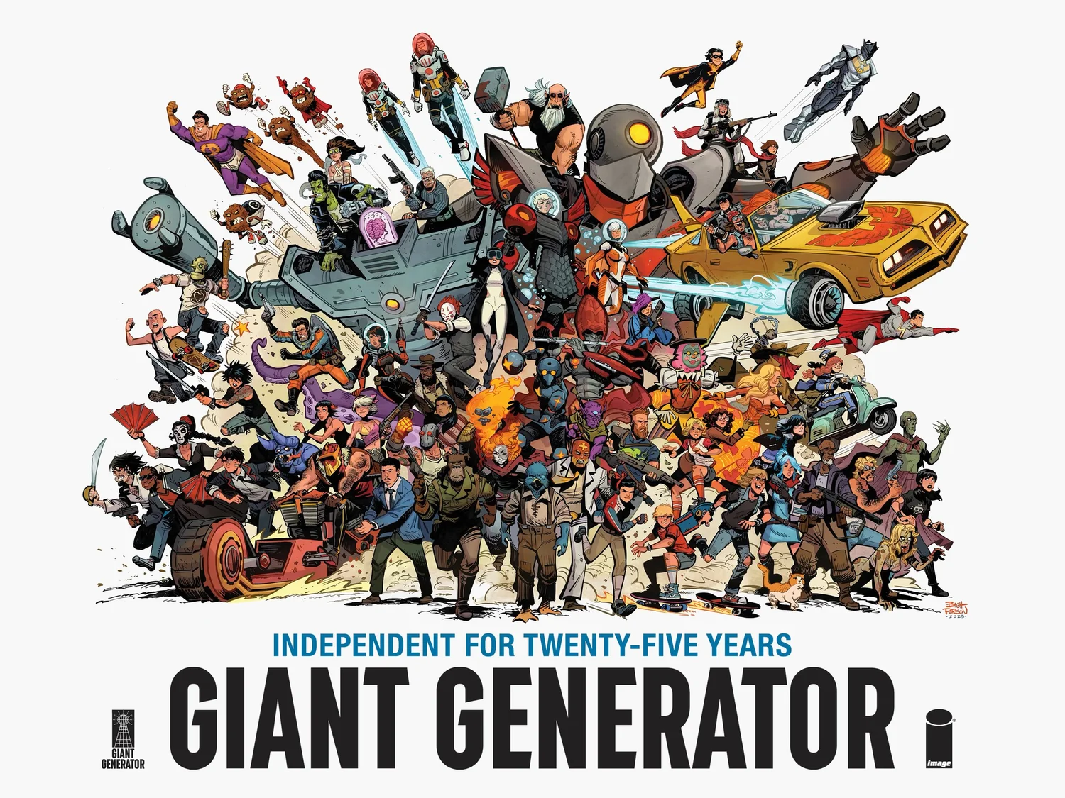 Giant Generator poster by Brett Parson — Giant Generator
