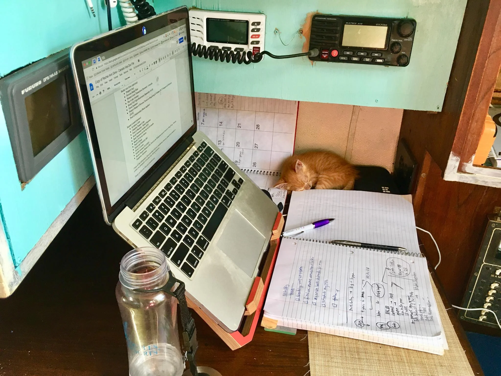 Liveaboard Life Day 138 to 143: Welcoming a new member of our small family!