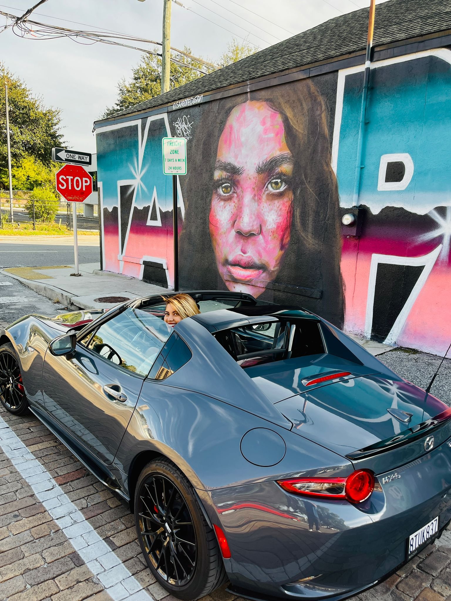 Kach Solo Travels in 2021: Driving Mazda Mx-5 around Florida!