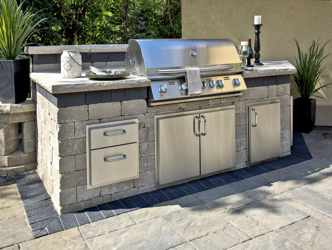 Stunning Outdoor Kitchen Products from Unilock in Lagrangeville ...