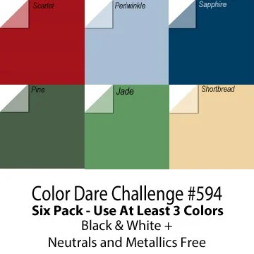 Color Dare Design Team Challenge #594 — The scrap attack