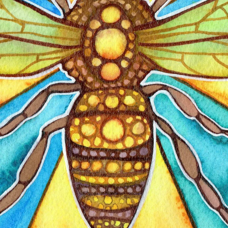 Tamara Phillips — Sun Bee Original Painting
