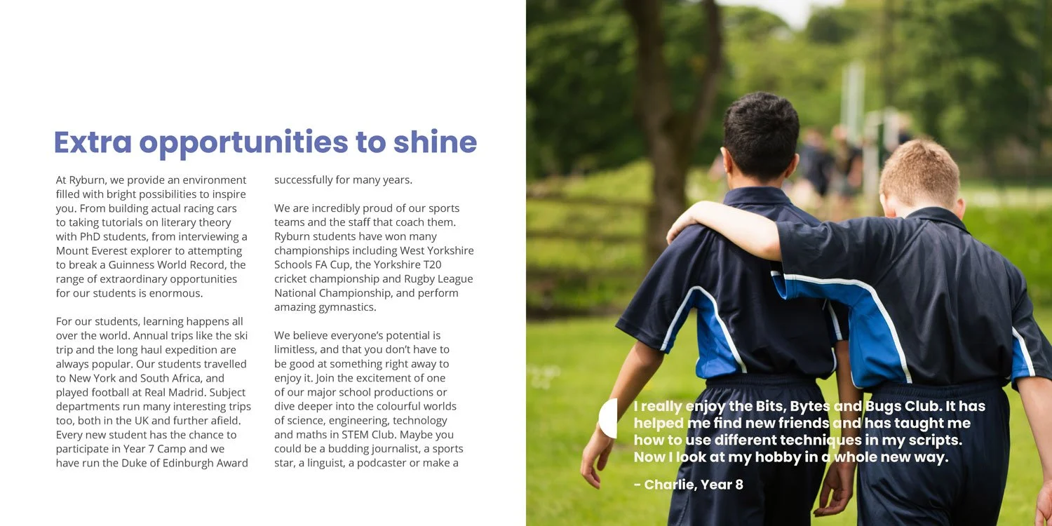 Prospectus — Ryburn Valley High School