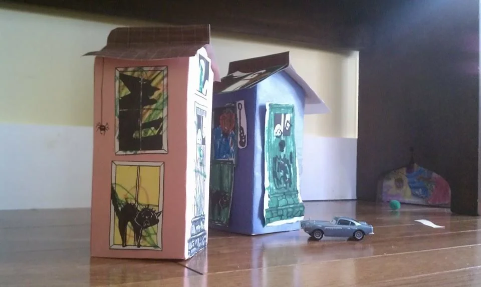 How to Make a Mini Haunted house — Sarah Pecorino Illustration