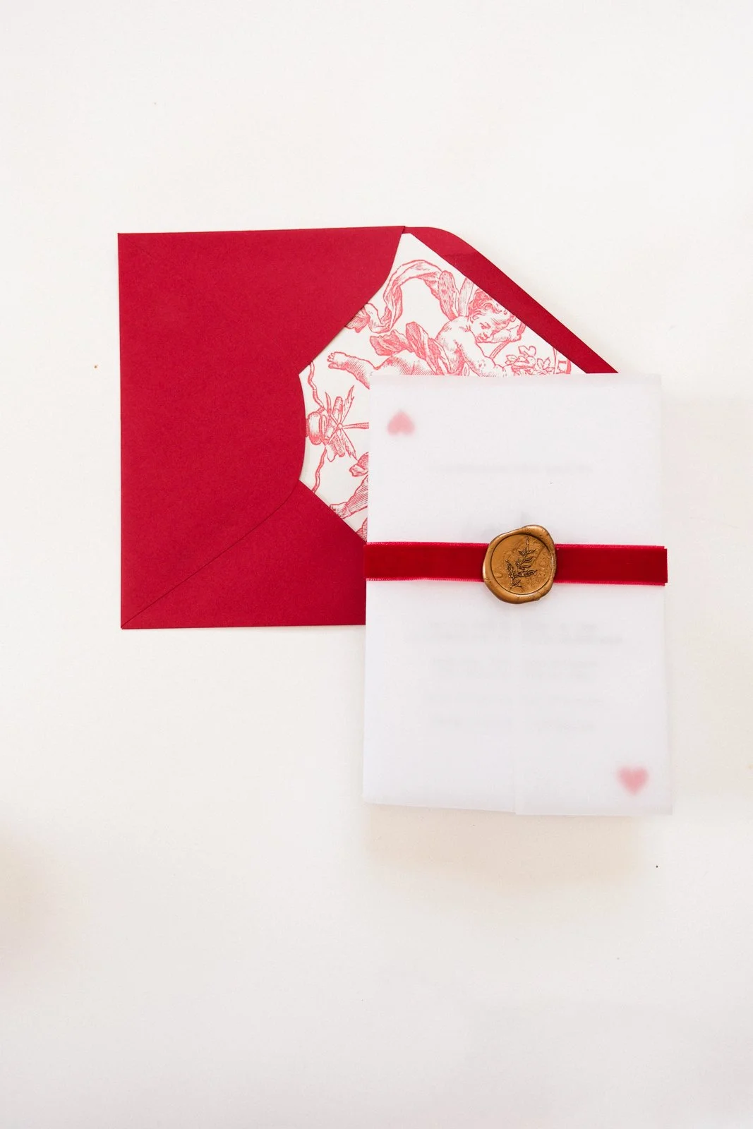 Vintage Cupid Wedding Invitation Suite — Jes Rose Design