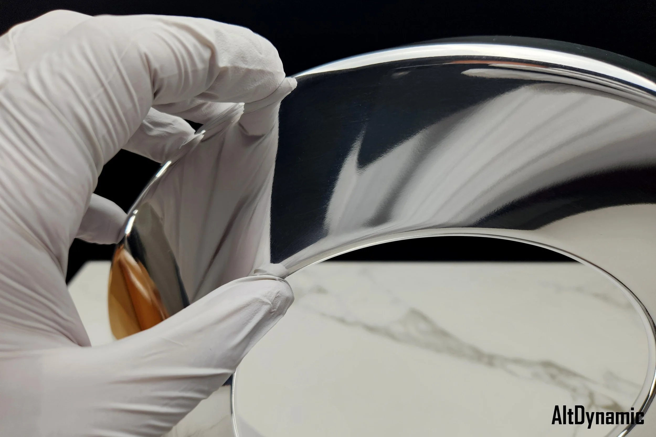 12 in. Machined Mobius Strip Sculpture — AltDynamic