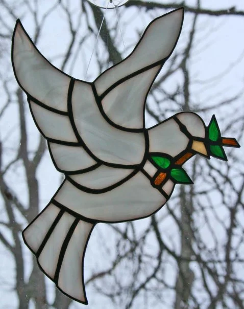 Dove Stained Glass Pattern