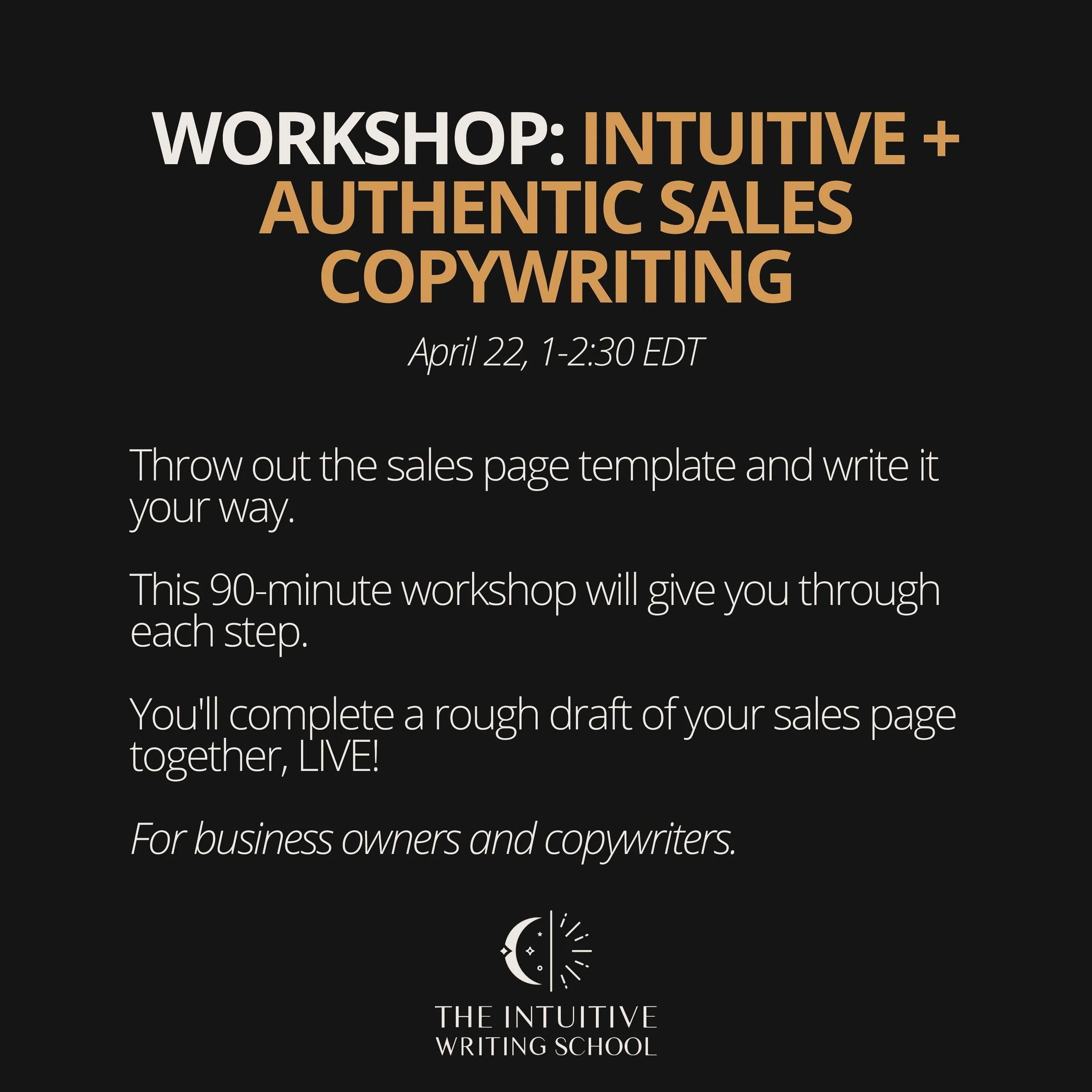 Part 5 (of 6) You Can DIY Your Own Copy | The Intuitive Writing School