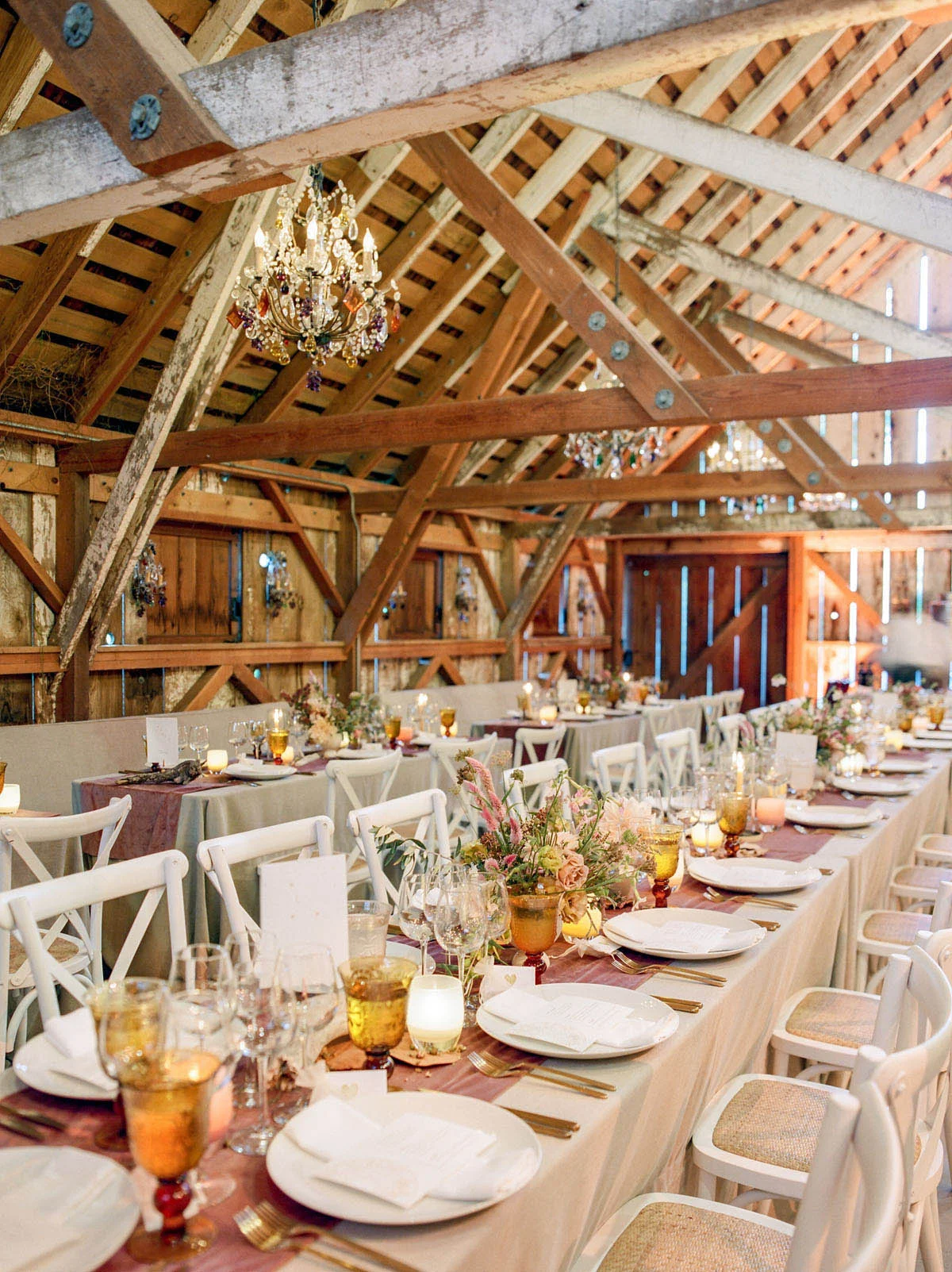 Elegant Bohemian Wedding at Peace Barn in Bolinas